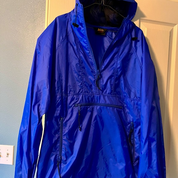 REI | Jackets & Coats | Rei Vibrant Blue Outdoor Jacket | Poshmark